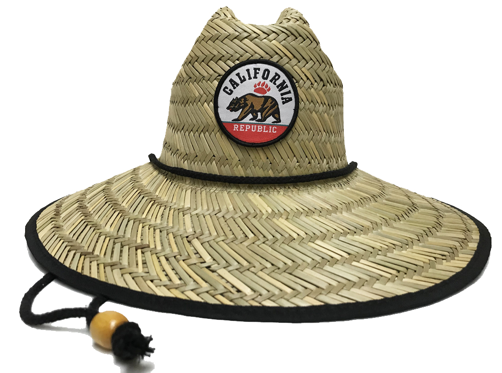 straw hat round